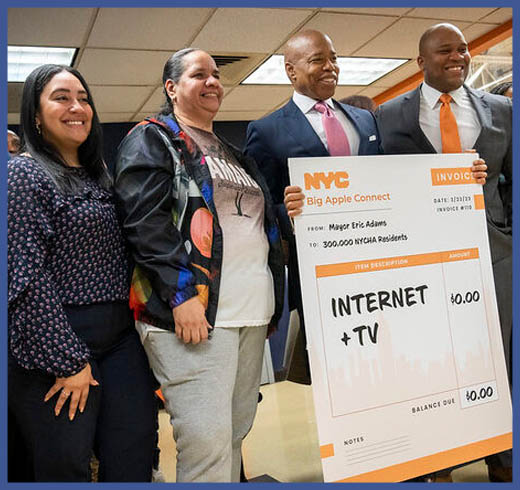Big Apple Connect se fortalece: Internet y cable gratuitos para 330,000 ...