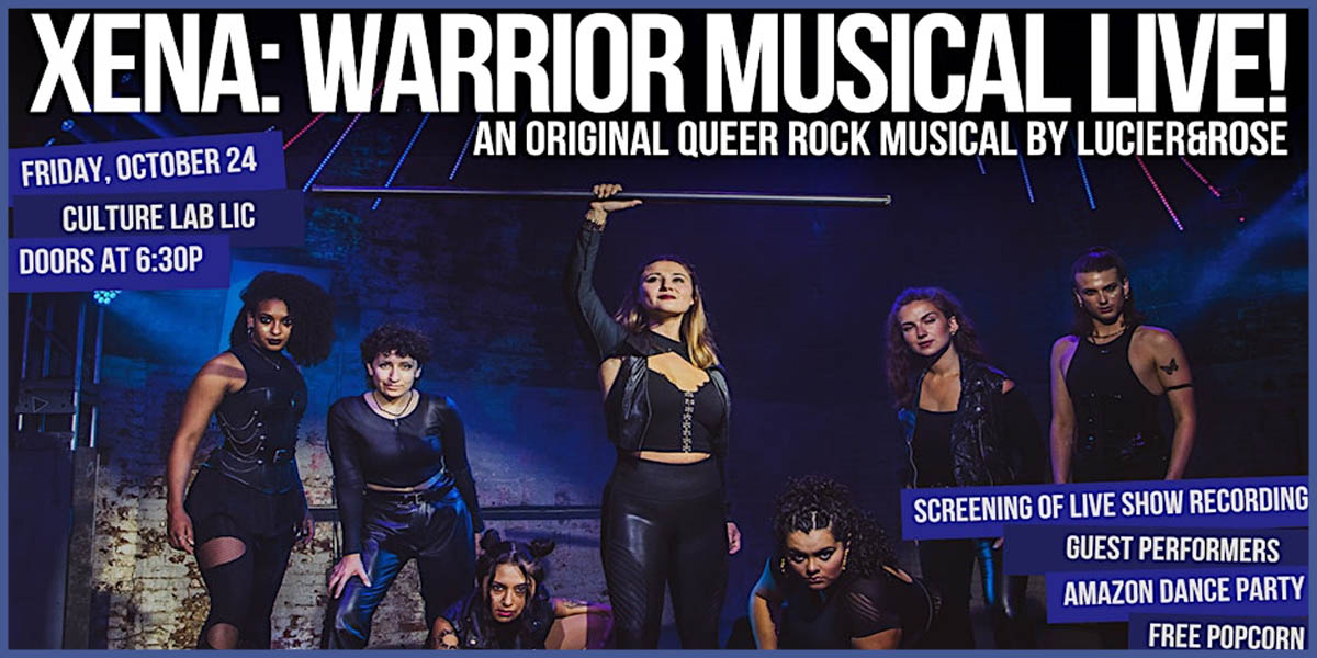 Lucier & Rose presentan proyección inmersiva de "Xena: Warrior Musical ...