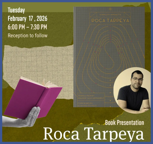 Presentación en edición bilingüe de Roca Tarpeya en Casa Hispánica ...